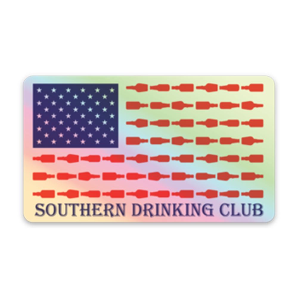 Red White and Booze Decal – Southern Drinking Club